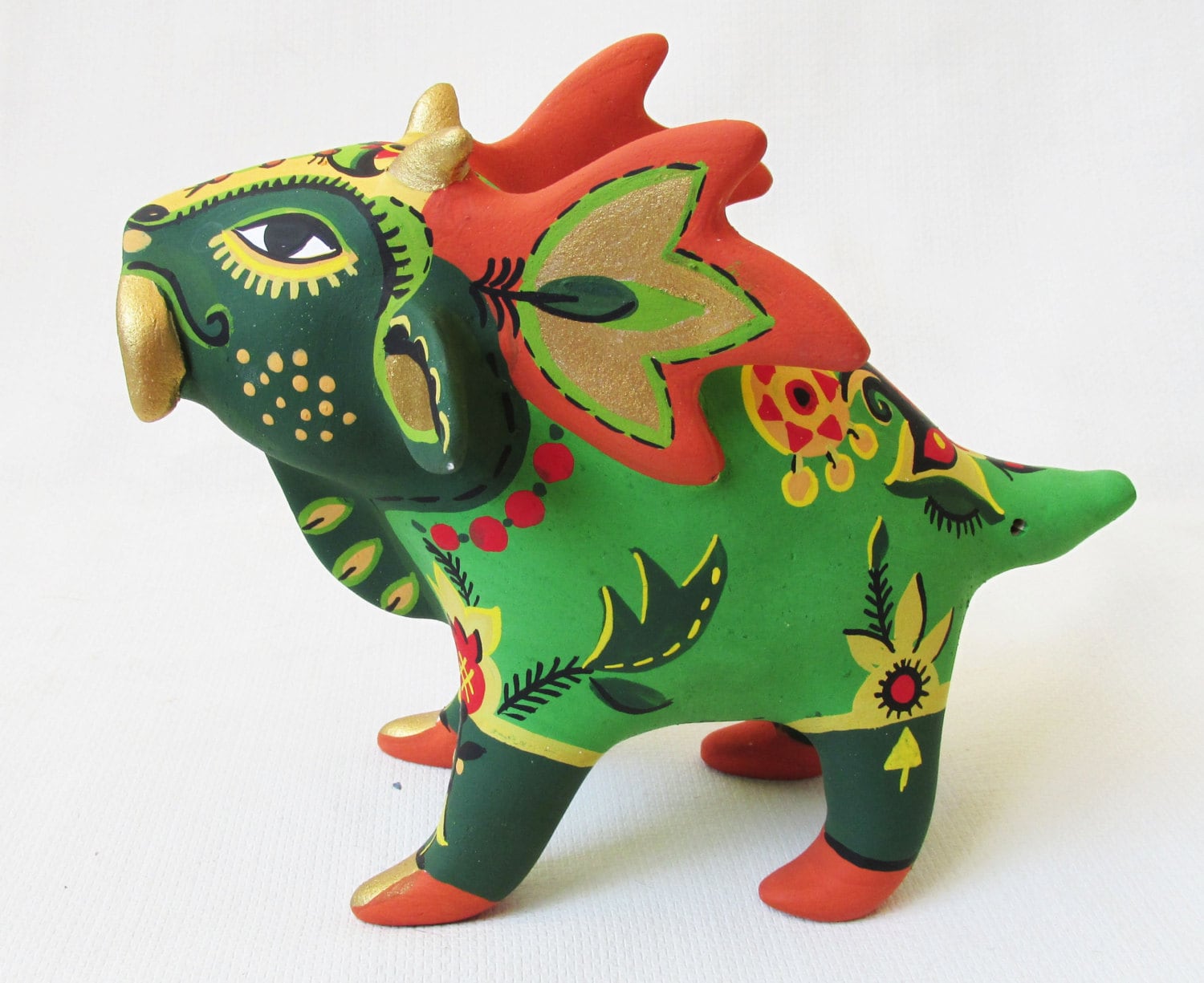Forest Elk Sorcerer Fantastic Animal Sculptures, Ceramic Whistles, Home ...