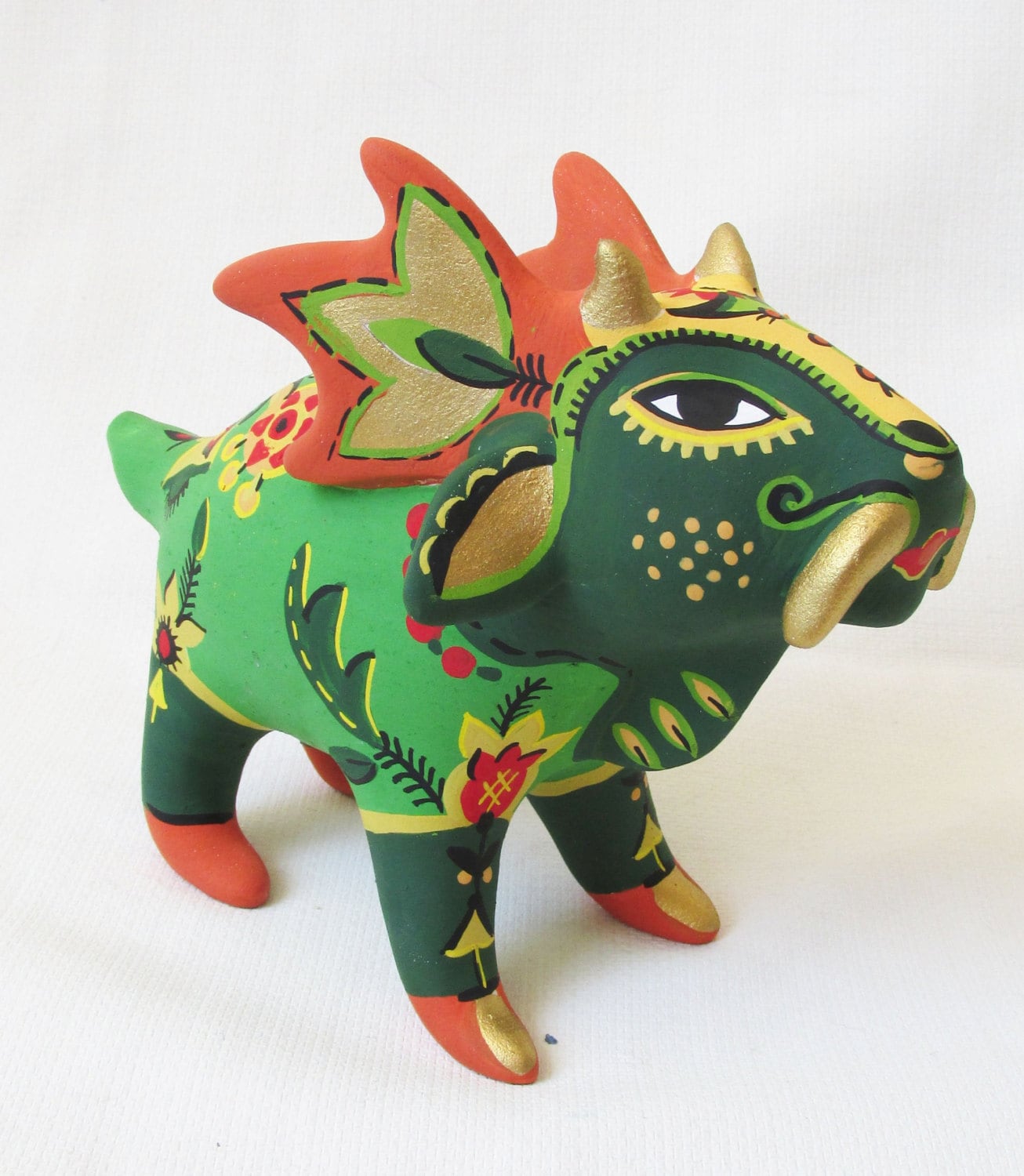 Forest Elk Sorcerer Fantastic Animal Sculptures, Ceramic Whistles, Home ...