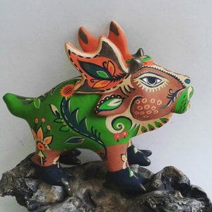 Forest Elk Sorcerer Fantastic Animal Sculptures, Ceramic Whistles, Home ...