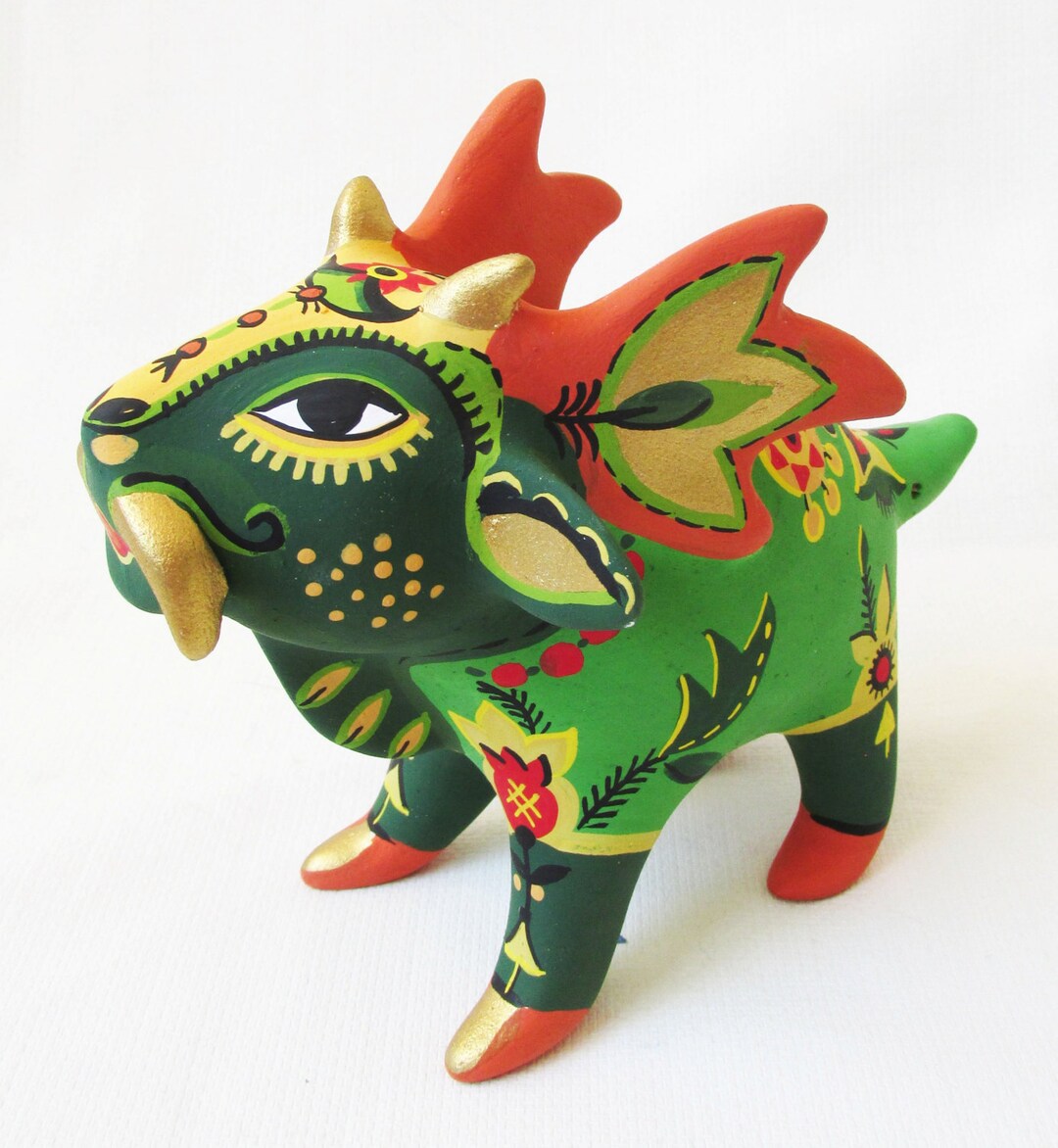 Forest Elk Sorcerer Fantastic Animal Sculptures, Ceramic Whistles, Home ...