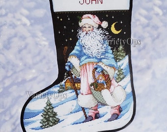 DEAR SANTA STOCKING Needlepoint Kit - Dimensions Christmas Stocking Kit ...