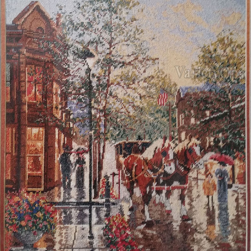 Horse Scene Needlepoint - Etsy