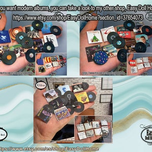 1:12 Antique Miniature Turntable, Record Player, Authentic Reproduction ...