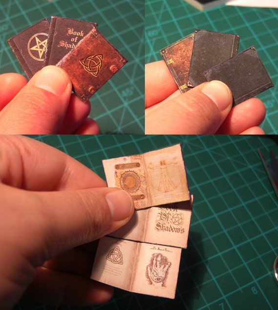 DIY Printable Magic Books Covers. First /last Pages. Book of - Etsy