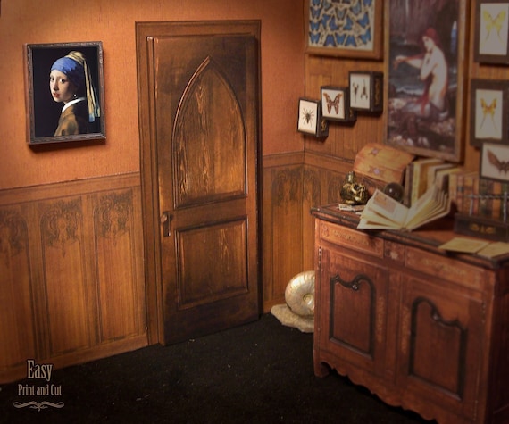 Gothic Wooden Door. Door Frame. Framed Art. Two Sides. | Etsy