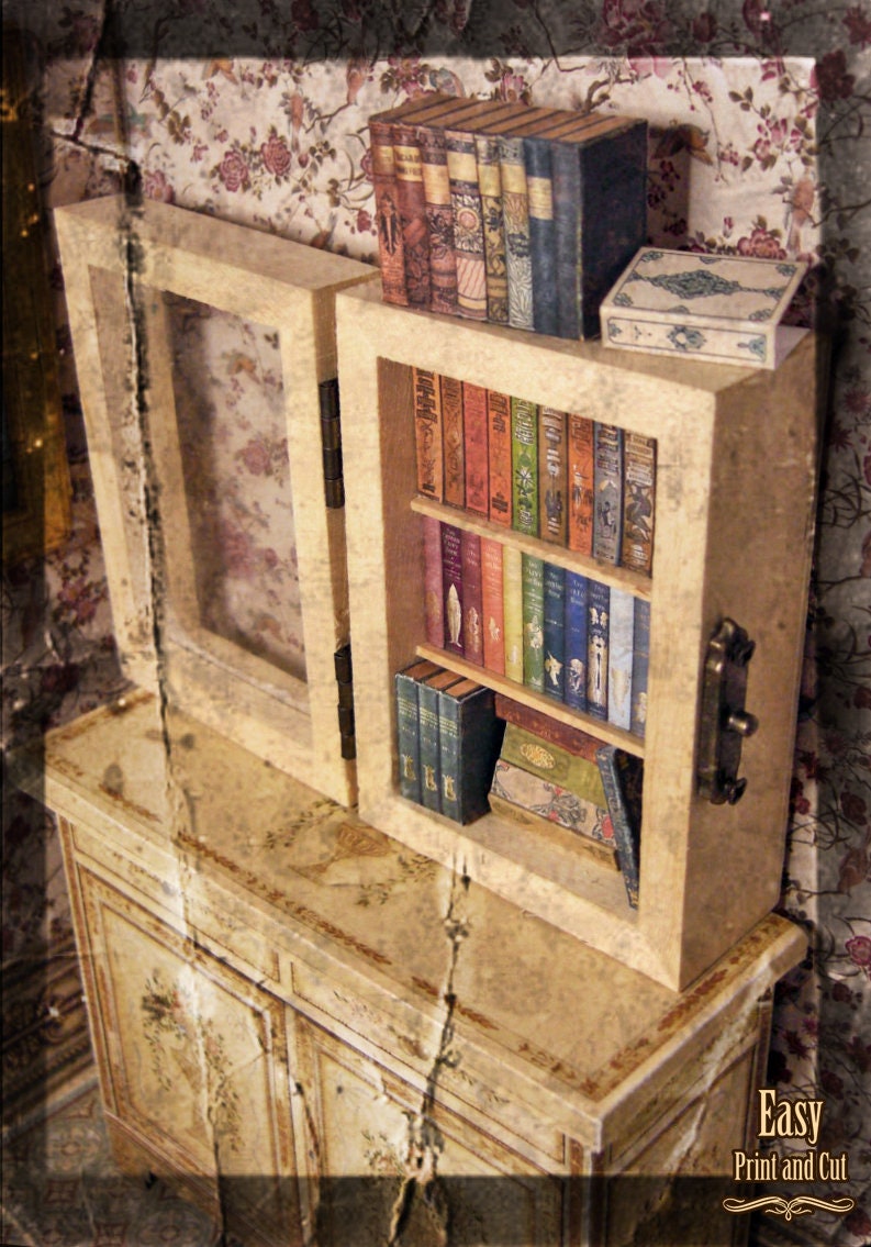 DIY Miniatures Books Covers. Big Books Collections Old - Etsy