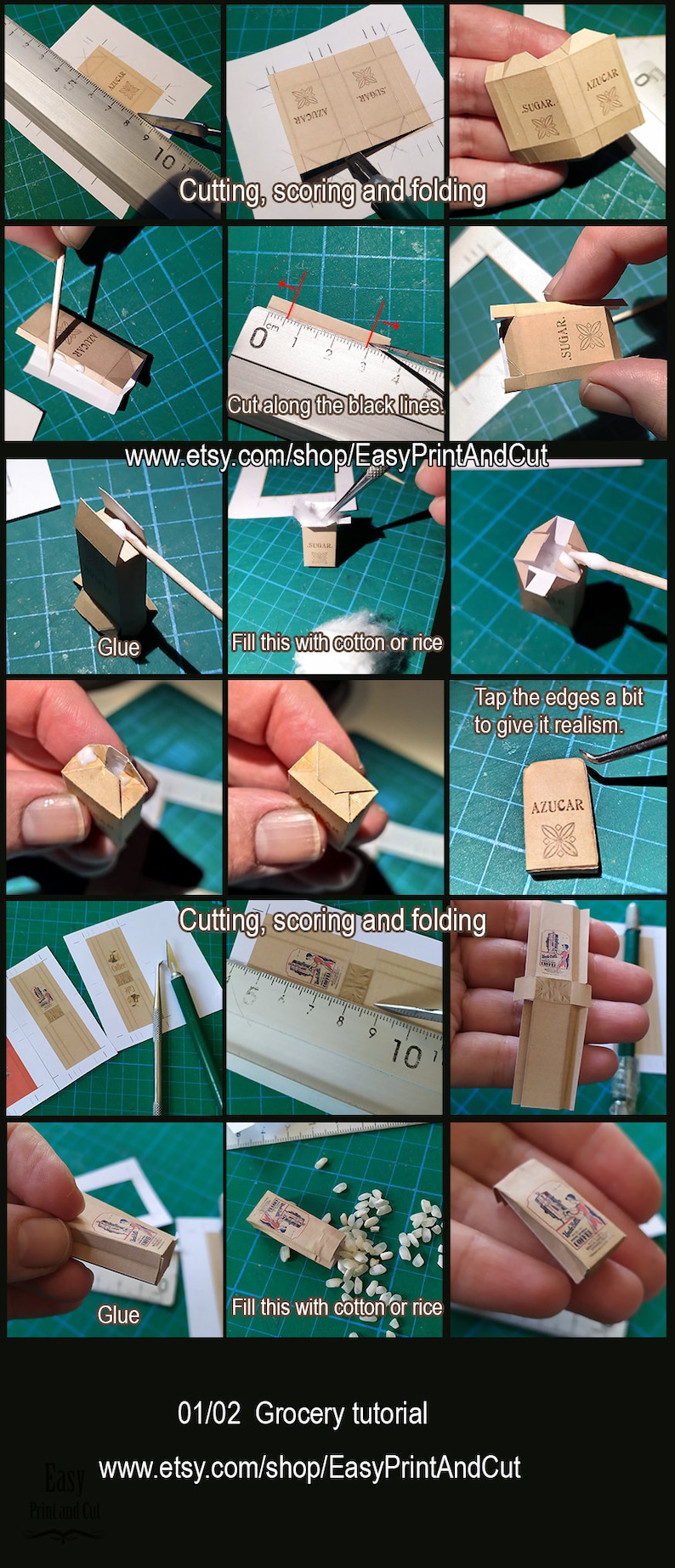 Halloween 1:12 Scale Grocery Set, Magic Apothecary for Witchs ...
