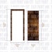 Baroque Door. Door Frame. Framed Art. Two Sides. Templates for ...