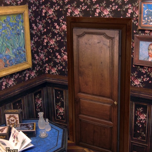 Gothic Wooden Door. Door Frame. Framed Art. Two Sides. - Etsy