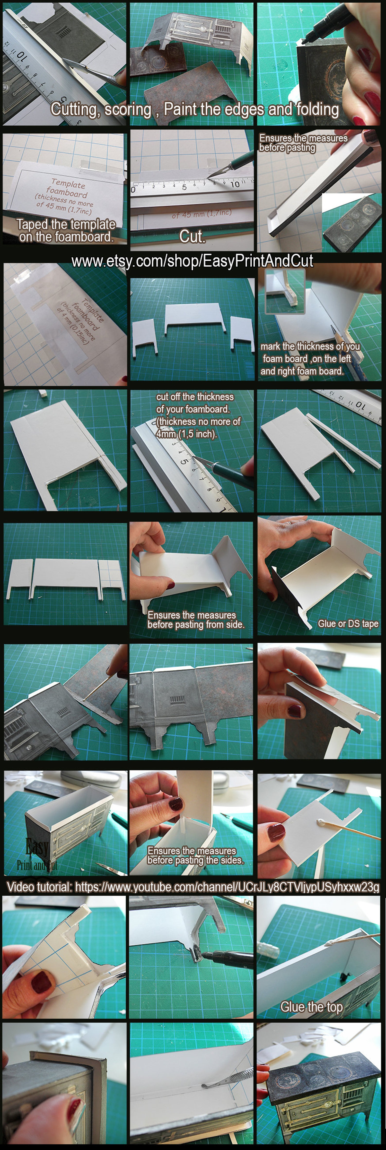 Victorian Cast Iron Cooking Stove 1900 Antique Kitchen. DIGITAL ...