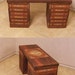 Miniature Victorian Desk, for 1:12 Scale Doll Houses, Dioramas, Roombox ...