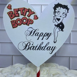 Betty Boop Cake Topper - Etsy