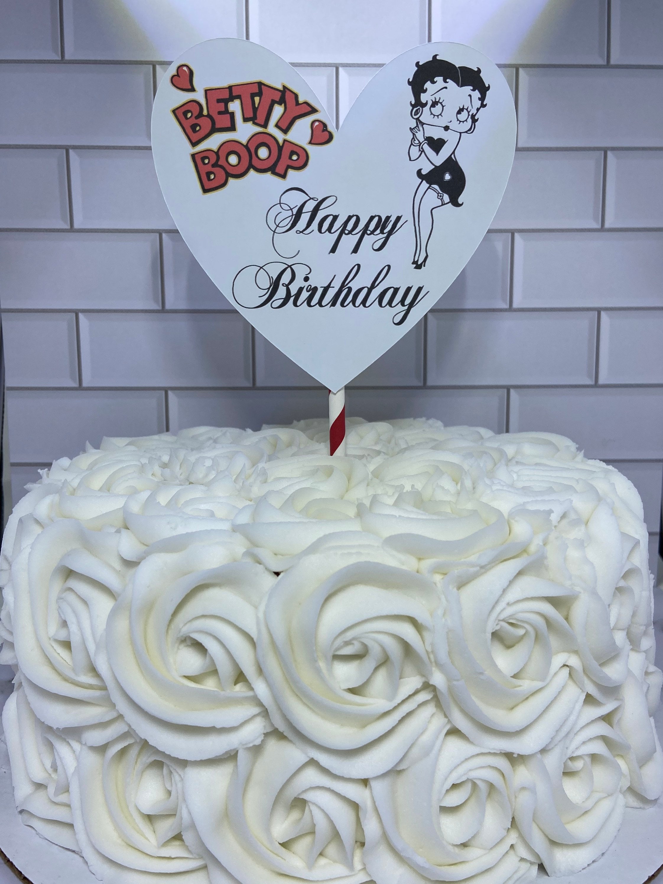 Betty Boop Cake Topper - Etsy