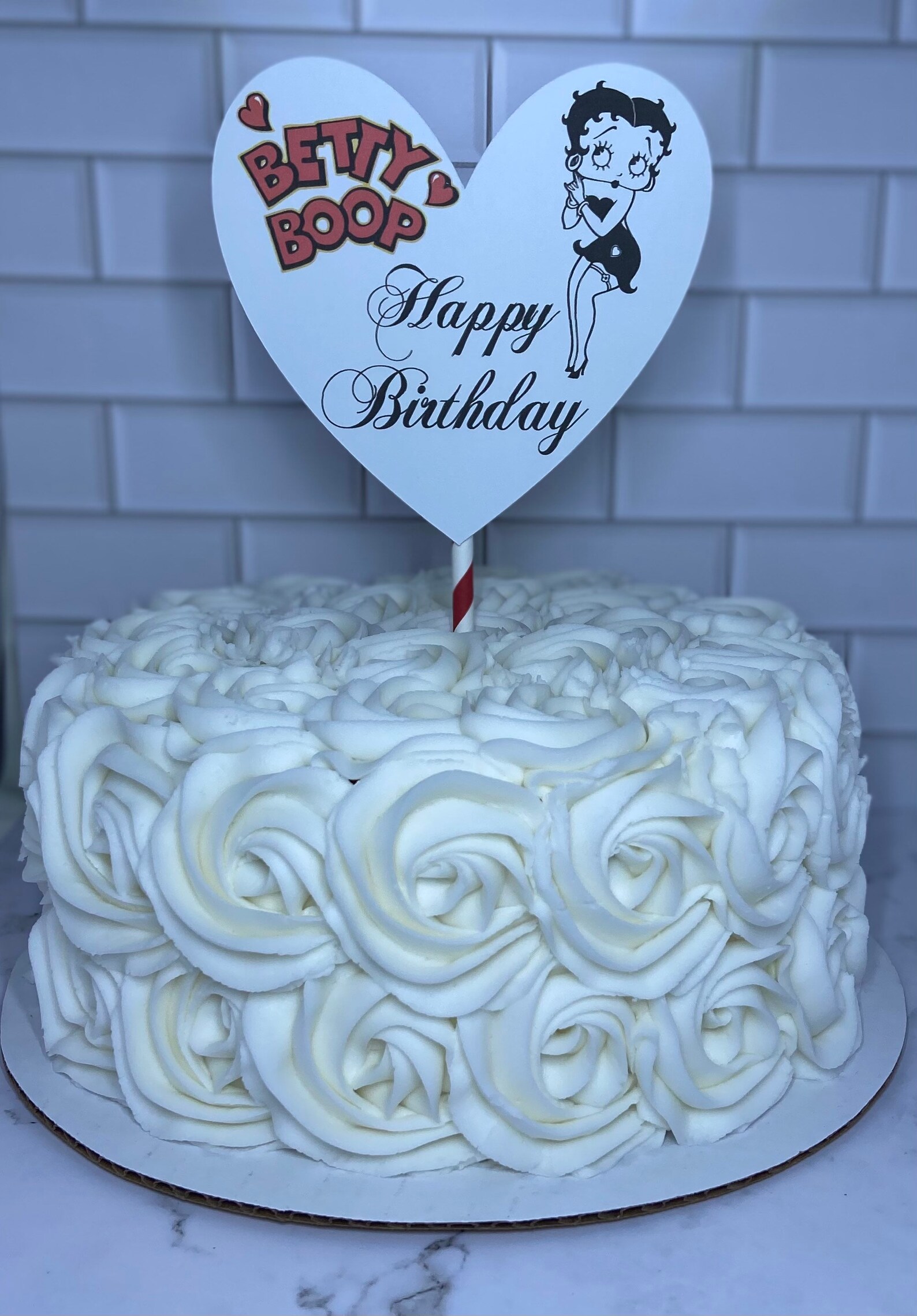 Betty Boop Cake Topper - Etsy