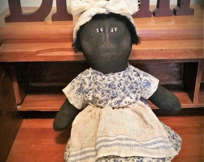 Mammy Rag Doll African American Rag Doll Folk Art Rag Doll - Etsy