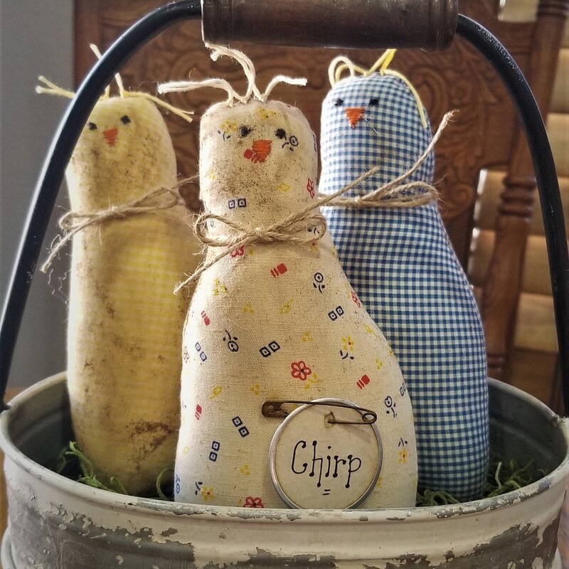 Primitive Chicks - Etsy