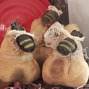 Primitive Bee Hives, Summer Decor, Bee Decor, Bees and Hives, OFG, FAPM ...