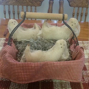 Primitive Halloween Ghost Ornaments, Ghost Peg Hangers,halloween Tucks ...