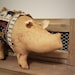 Primitive Summer Pig Decor, Pig Shelf Sitter, Pig Tuck, OFG, FAPM ...