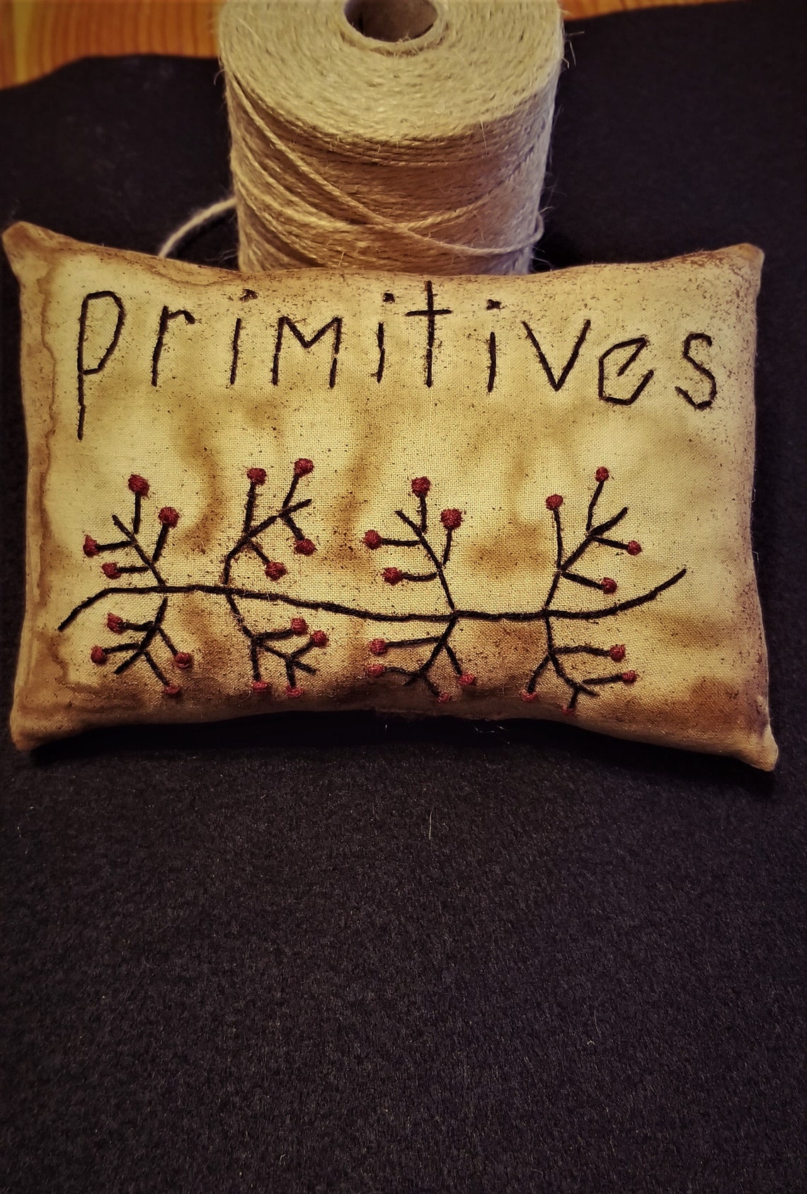Primitive Pillow Tuck, Prim Pillow, Prim Bowl Filler, FAPM, OFG ...