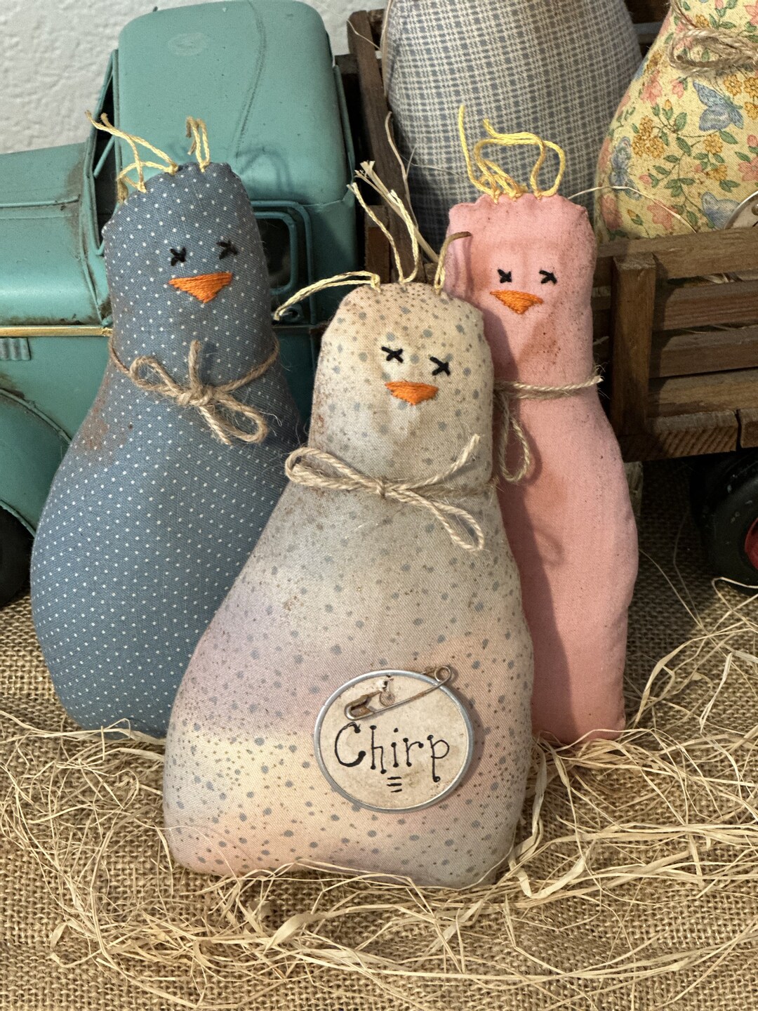 Primitive Chick Bowl Fillers, Spring Chicks, Spring Decor, Easter Decor ...