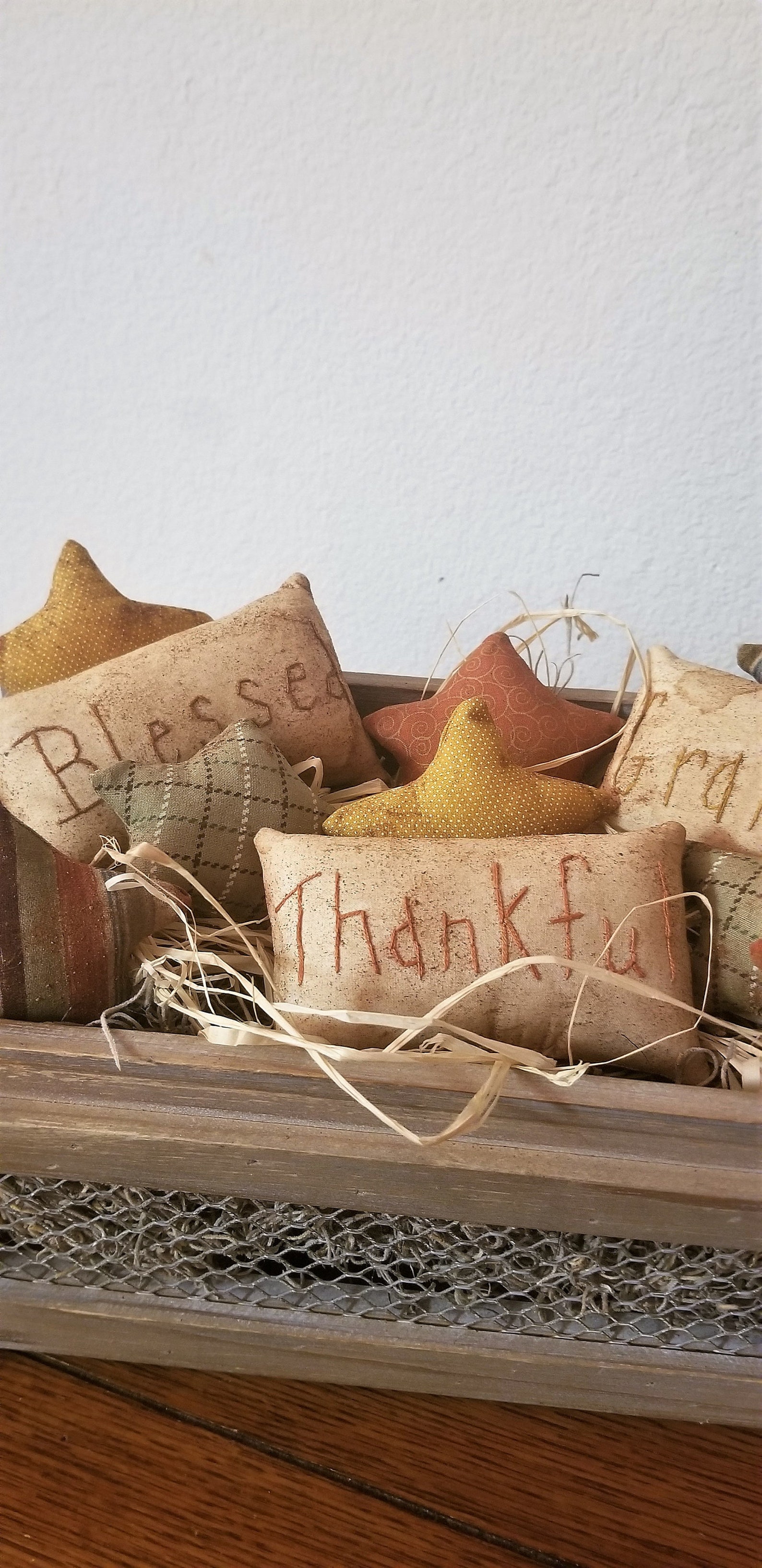 Primitive Thanksgiving Bowl Fillers Fall Decor OFG FAPM - Etsy
