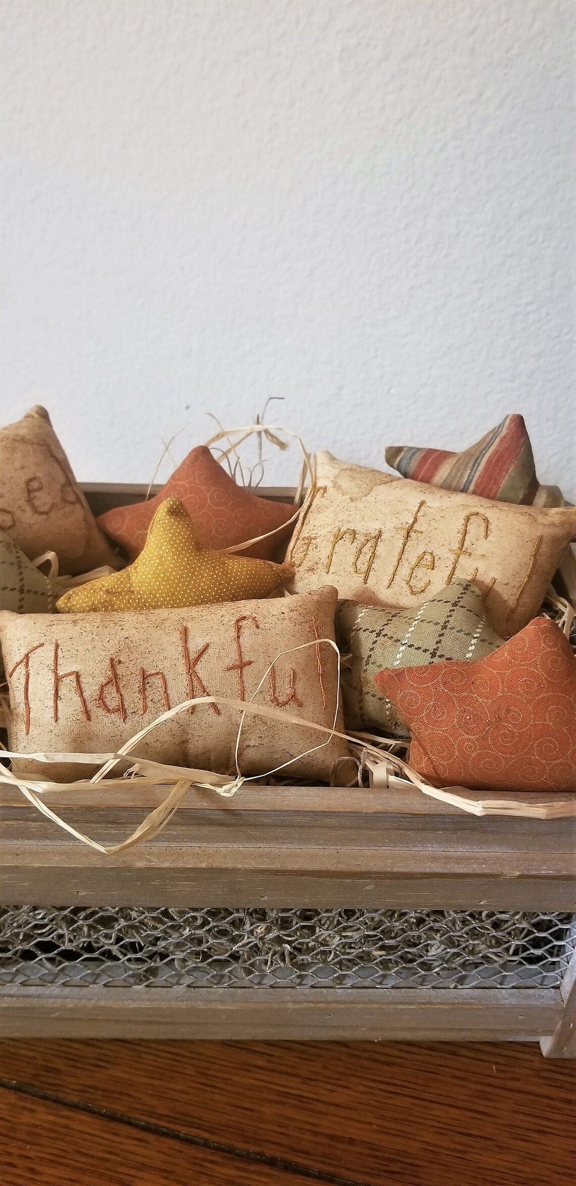 Primitive Thanksgiving Bowl Fillers Fall Decor OFG FAPM - Etsy