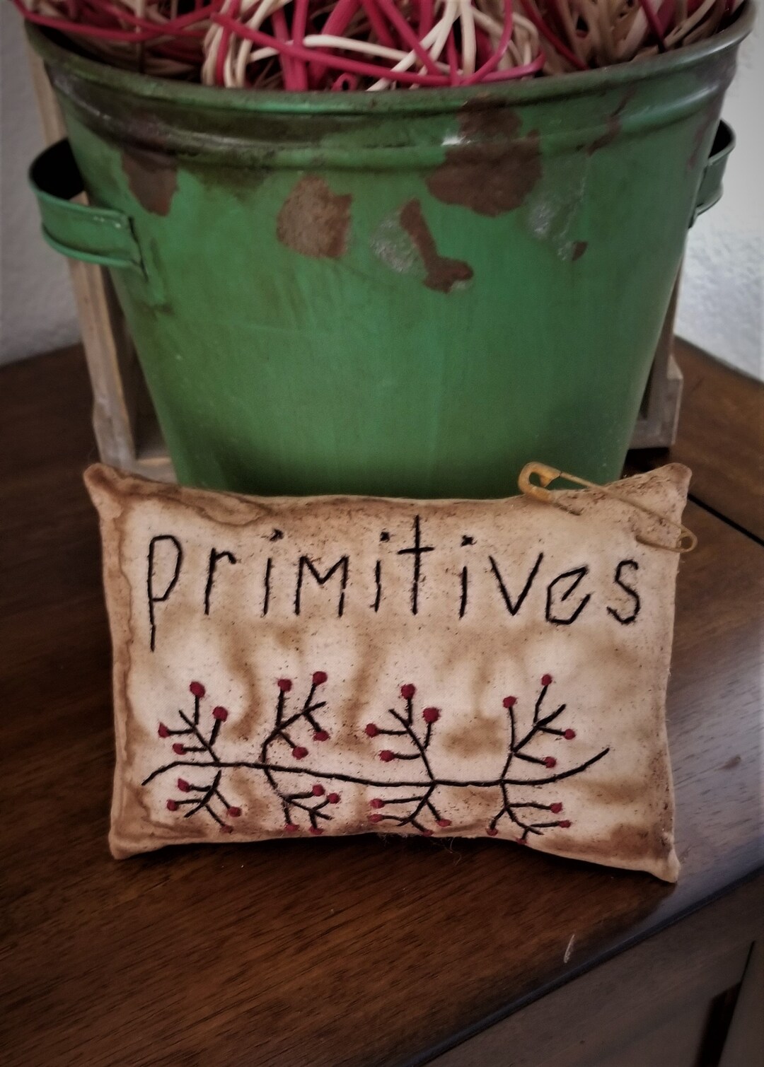 Primitive Pillow Tuck, Prim Pillow, Prim Bowl Filler, FAPM, OFG ...