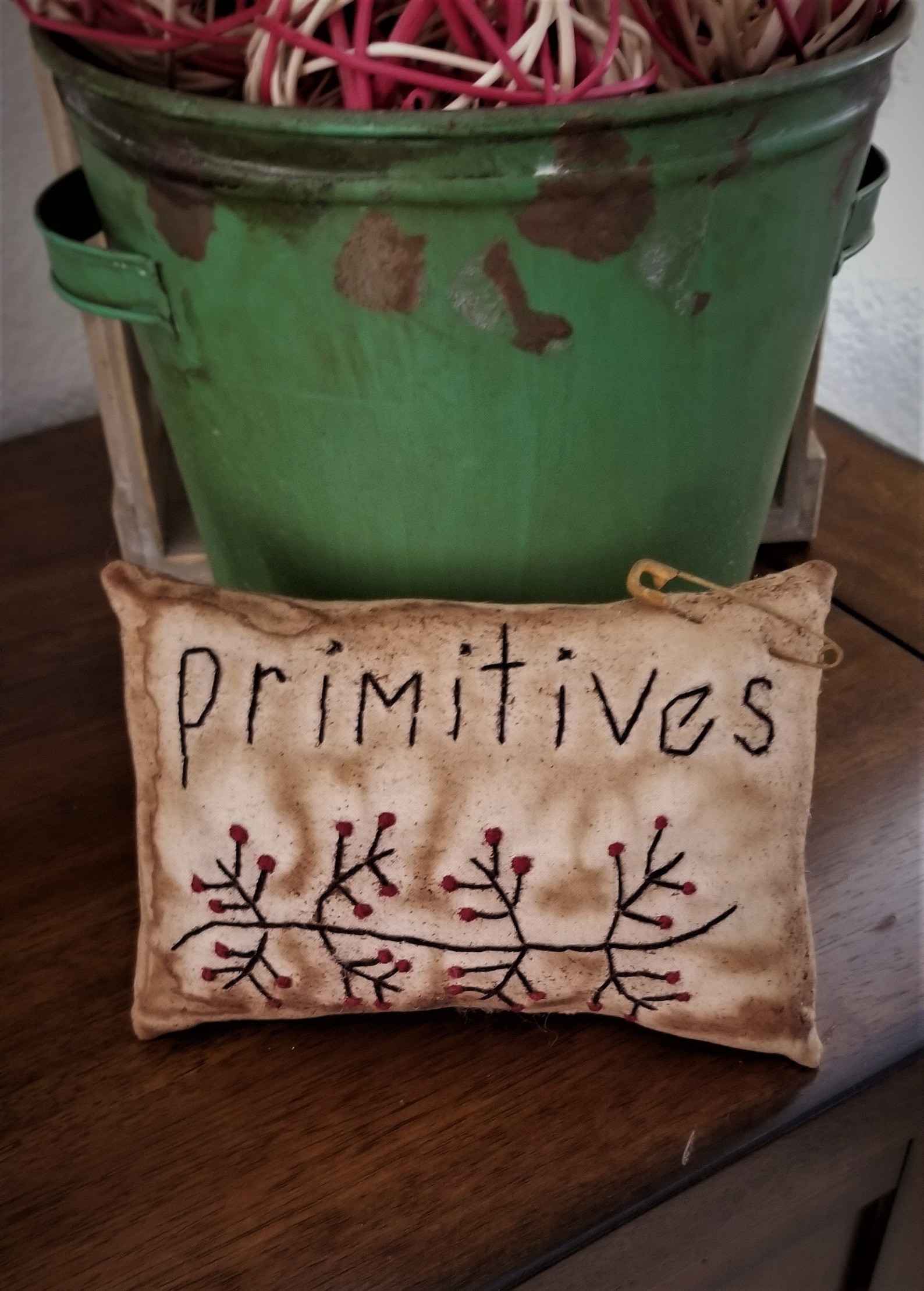 Primitive Pillow Tuck, Prim Pillow, Prim Bowl Filler, FAPM, OFG ...