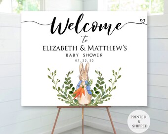 Peter Rabbit Welcome Sign - Etsy
