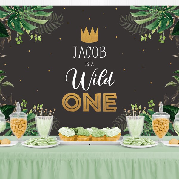 Wild One Backdrop - Etsy