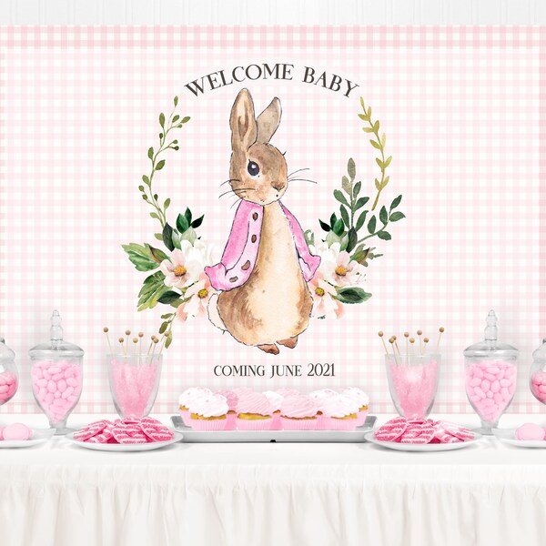 Peter Rabbit Backdrop - Etsy