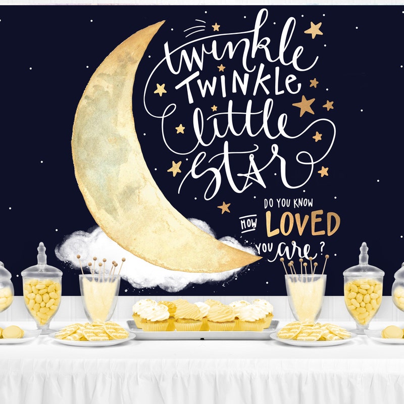 Gold Star Backdrop - Etsy