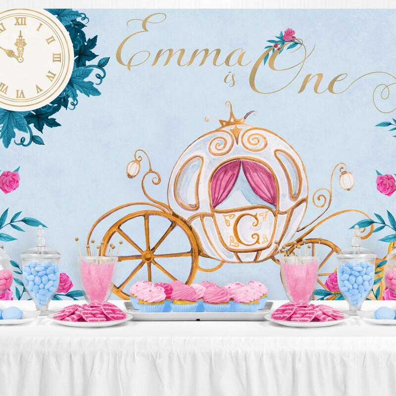 Cinderella Backdrop - Etsy