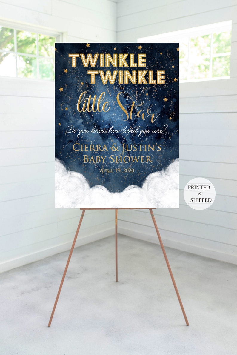 Twinkle Twinkle Little Star Poster Sign Twinkle Little Star - Etsy