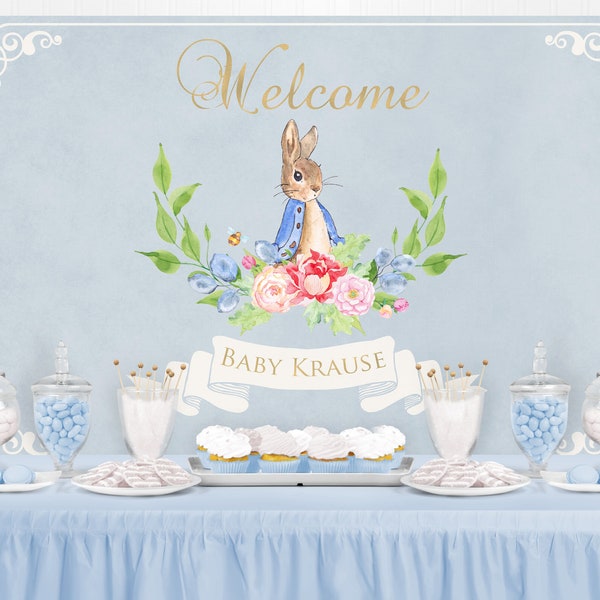 Peter Rabbit Backdrop - Etsy