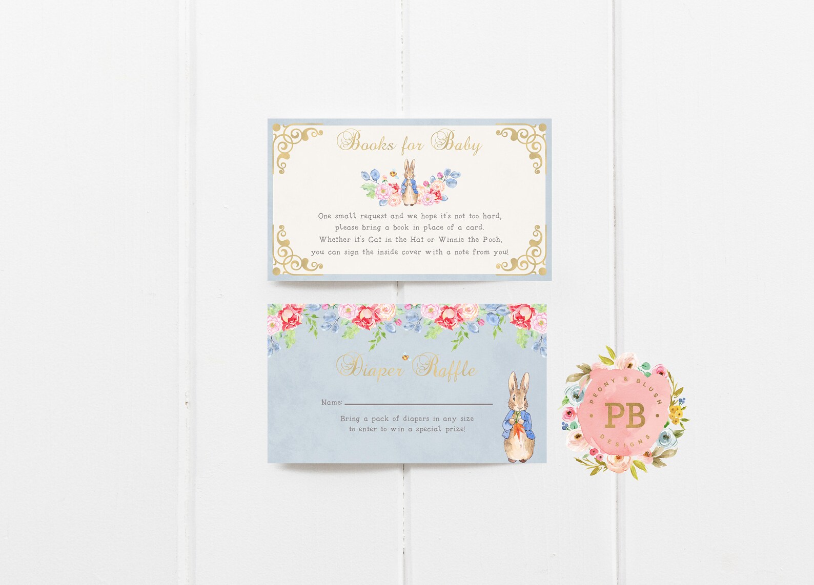 Digital Peter Rabbit Invitation Bunny Baby Shower Bunny - Etsy