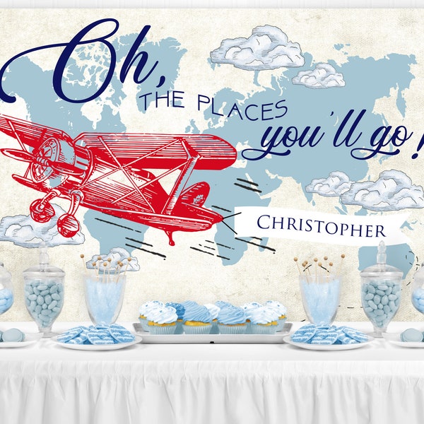 Airplane Backdrop - Etsy