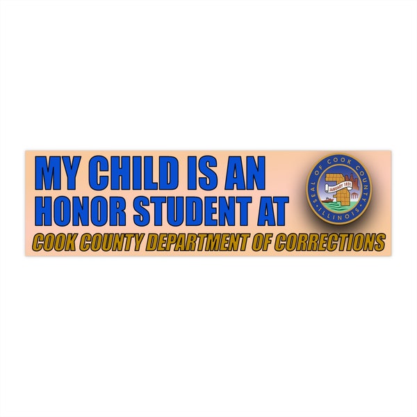 Funny Honor Student Bumper Stickers - Etsy