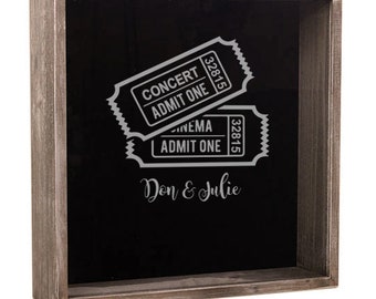 Shadow Box Ticket | Etsy