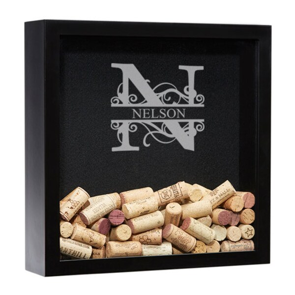 Wine Cork Shadow Box - Etsy