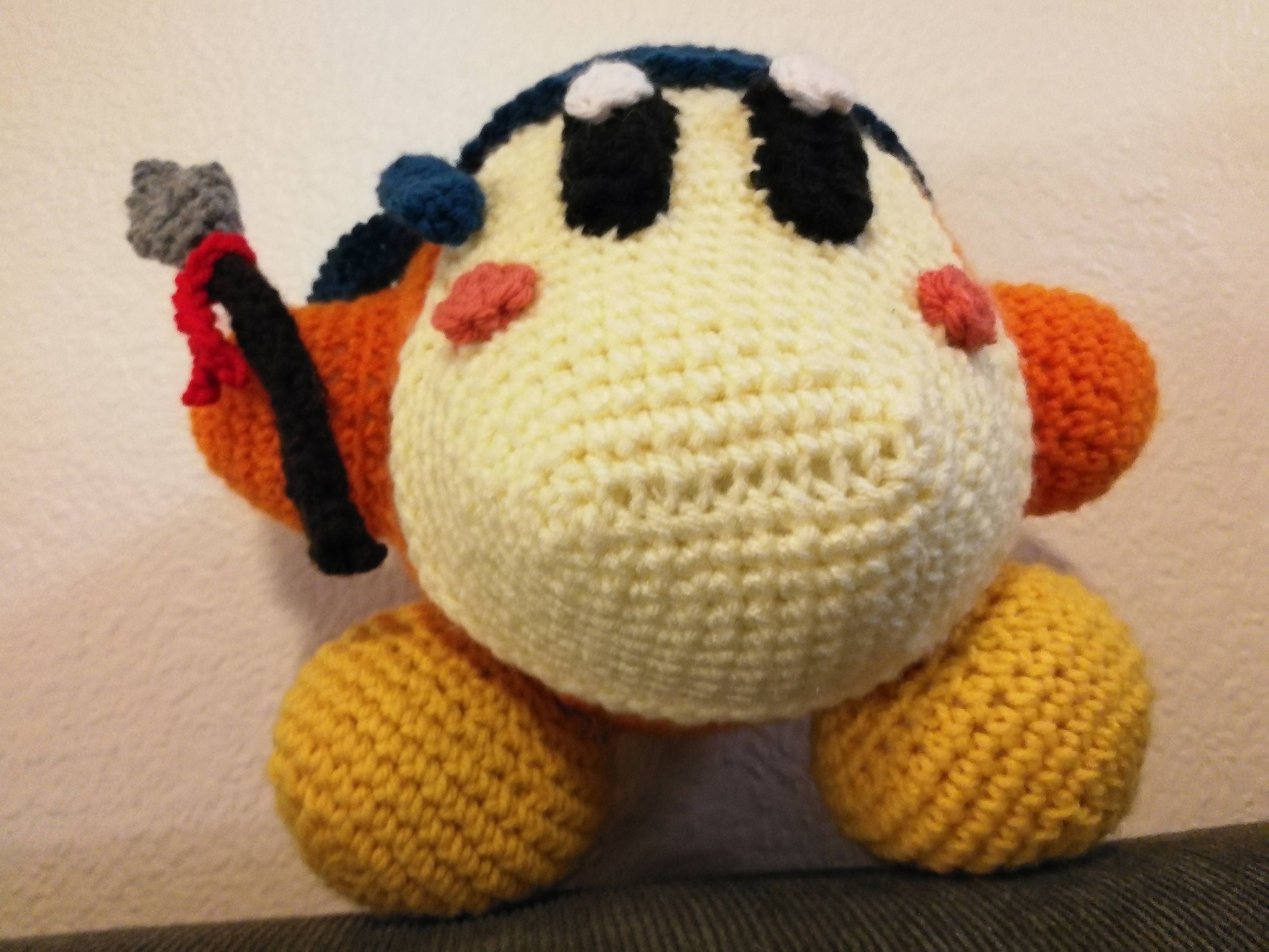 Waddle Dee Crochet Pattern (optional Bandana) - Etsy