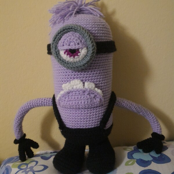 Purple Minion - Etsy