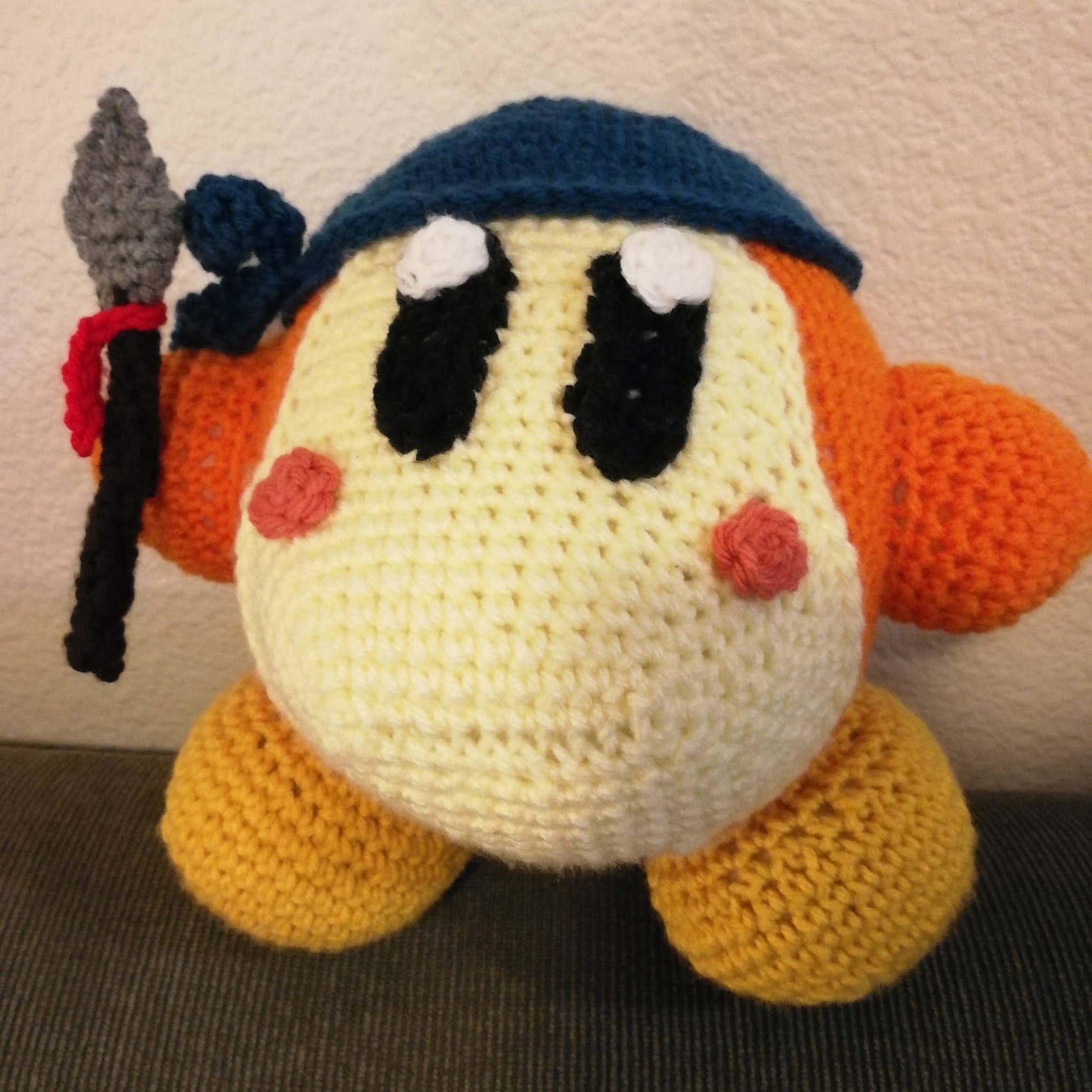 Waddle Dee Crochet Pattern (optional Bandana) - Etsy