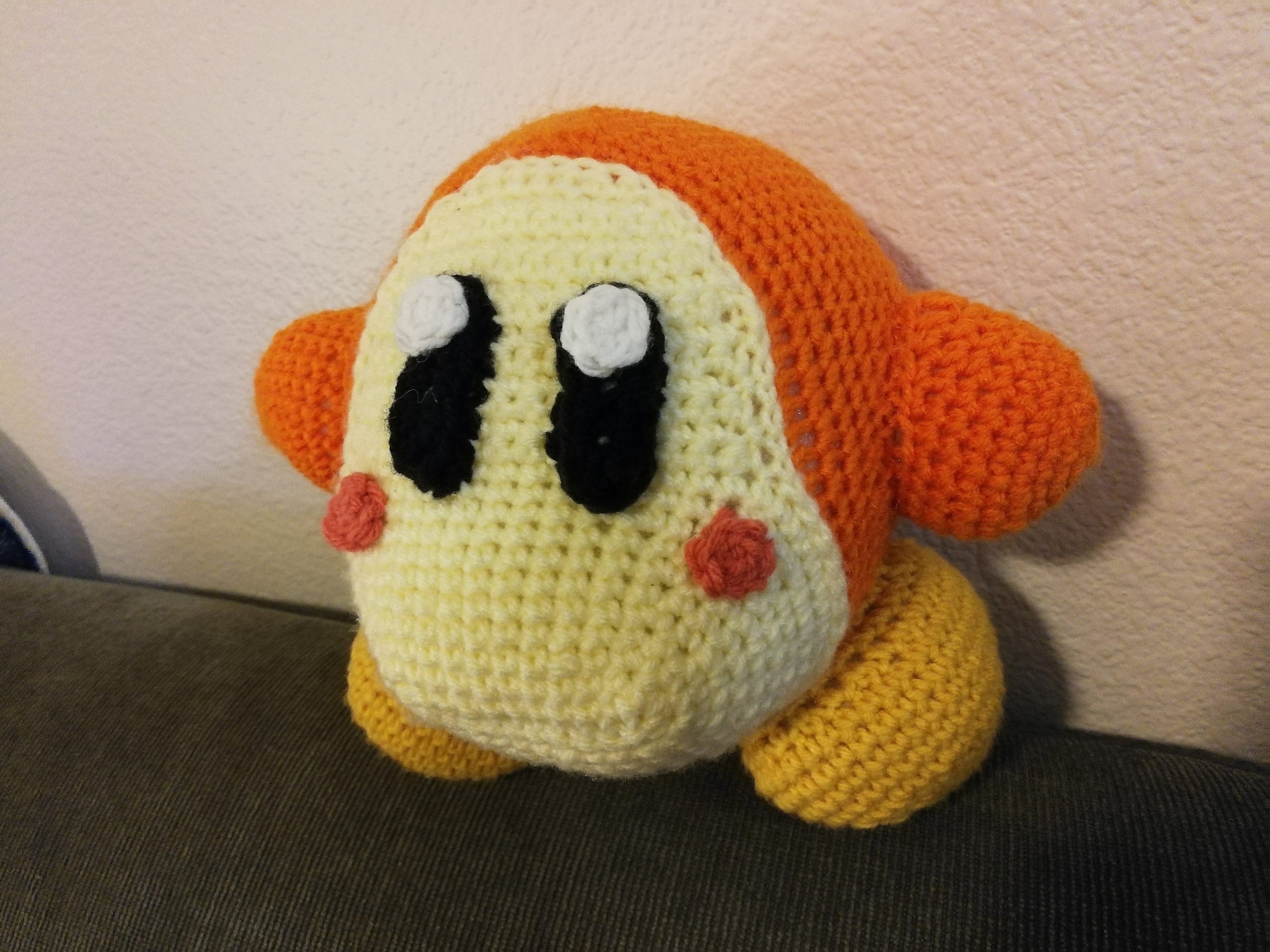 Waddle Dee Crochet Pattern (optional Bandana) - Etsy