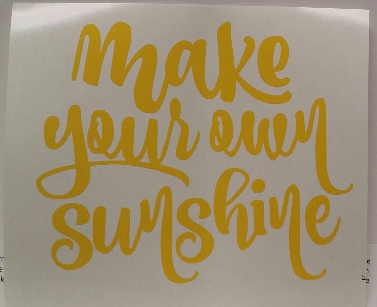 Make Your Own Sunshine Vinyl Decal Sticker/sunshine/yeti Decal/car ...