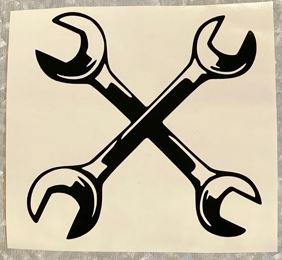 Wrenches/tools/mechanic Vinyl Decal Sticker/vinyl/decal/yeti Decal/car ...