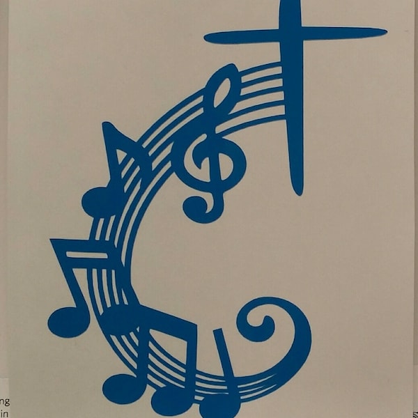 Music Notes Decal - Etsy