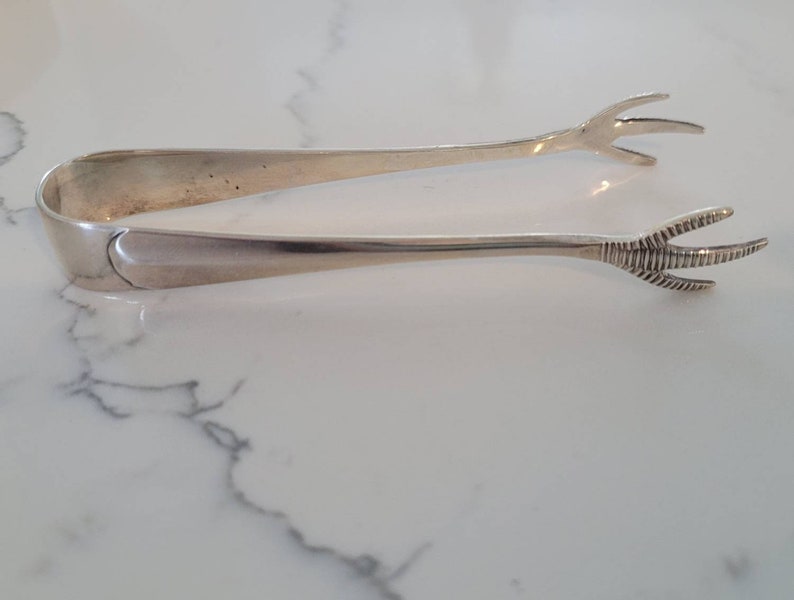 Cooper Brothers & Sons Sterling Silver Claw Tongs - Etsy