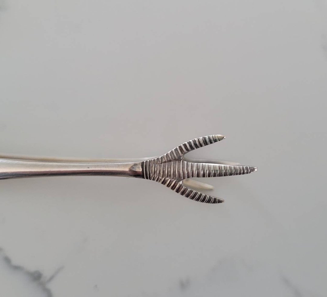 Cooper Brothers & Sons Sterling Silver Claw Tongs - Etsy